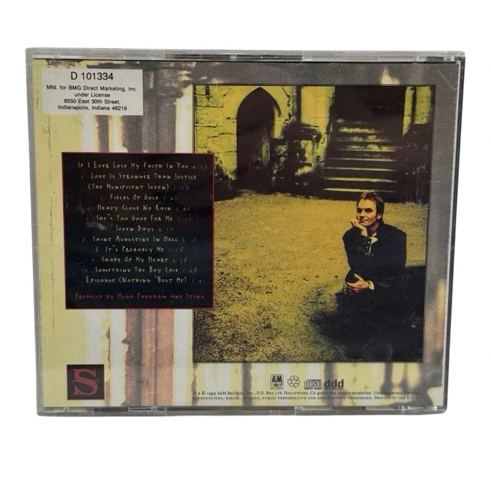 Media | Sting Ten Summoners Tales Cd 1993 Am Pop Rock New Wave Post ...